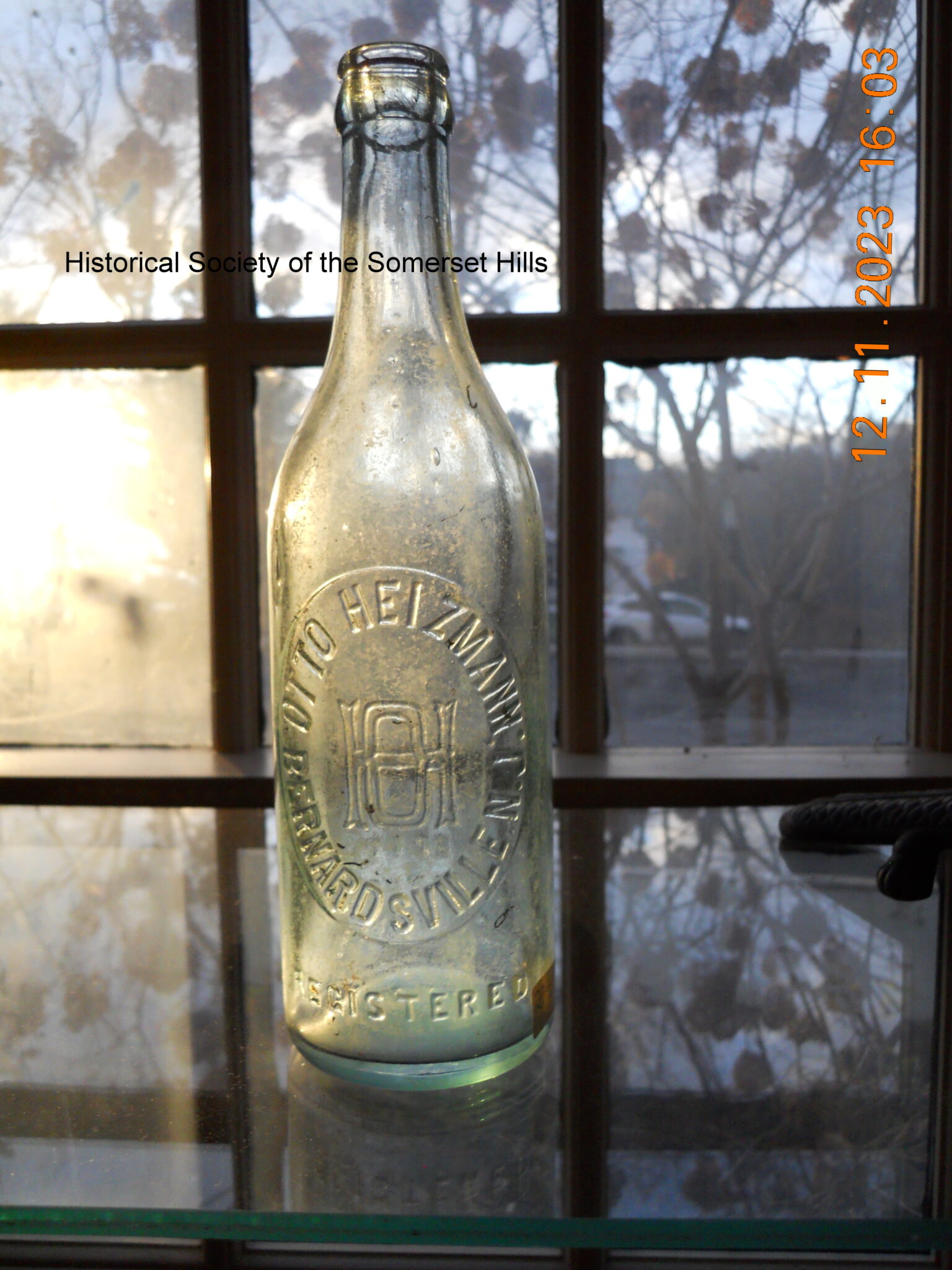 Bernardsville Beer Bottle - The Official Site for The Historical ...