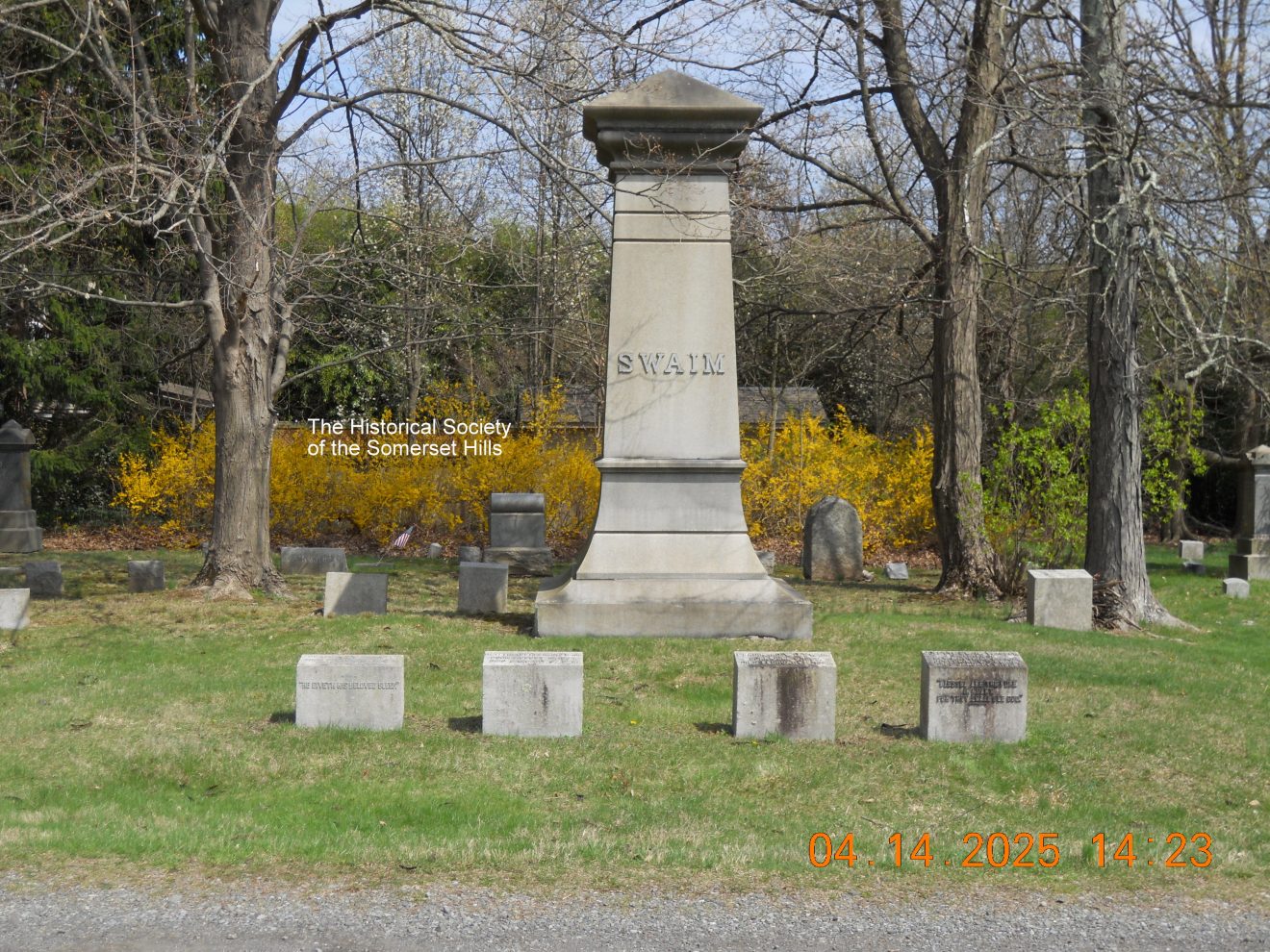 Swaim Family Monument - The Official Site for The Historical Society of ...