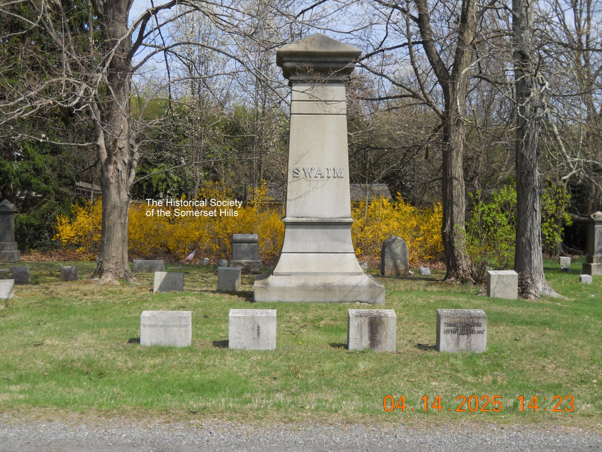 Swaim Family Monument - The Official Site for The Historical Society of ...